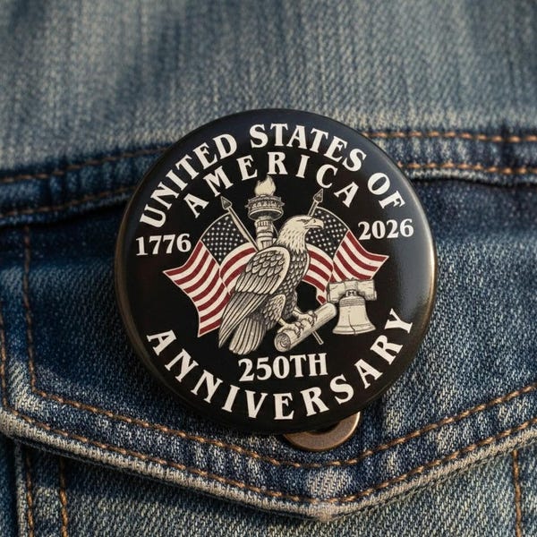 250th Anniversary Pin - Etsy
