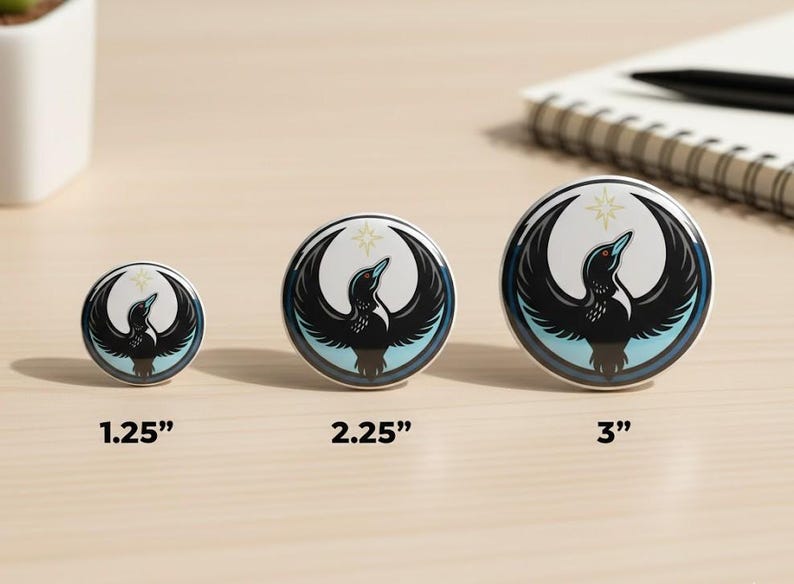 Minnesota Resistance Pin Button, Minnesota Rebel Loon Badge, Abolish ...