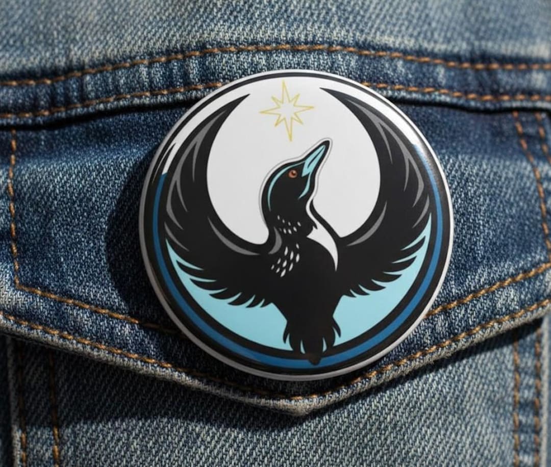 Minnesota Resistance Pin Button, Minnesota Rebel Loon Badge, Abolish ...
