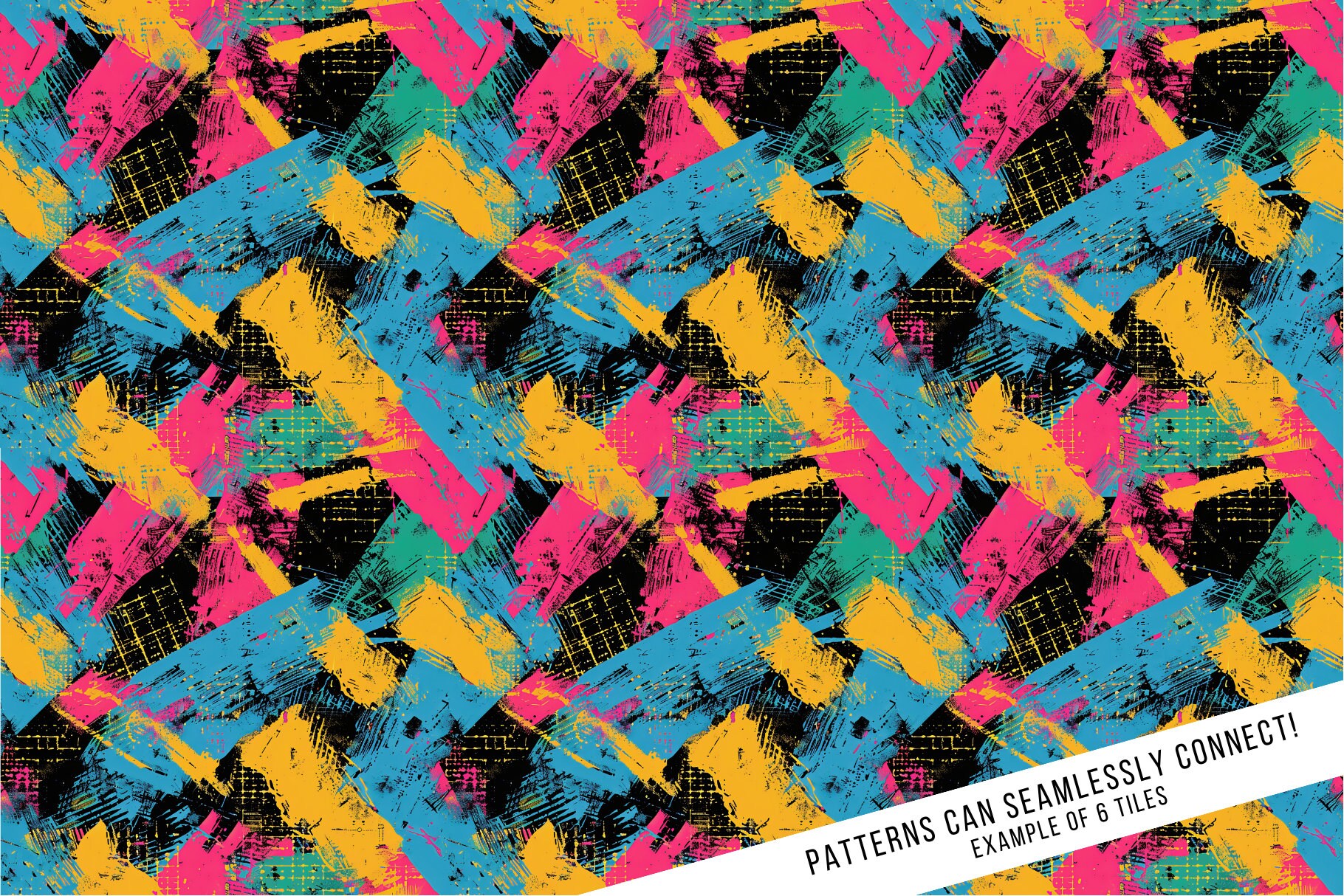 80s Grunge Seamless Digital Paper | Commercial Use | High-resolution ...