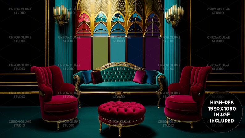 1920s Art Deco Duo 2 Digital Color Palettes for Procreate & Adobe ...