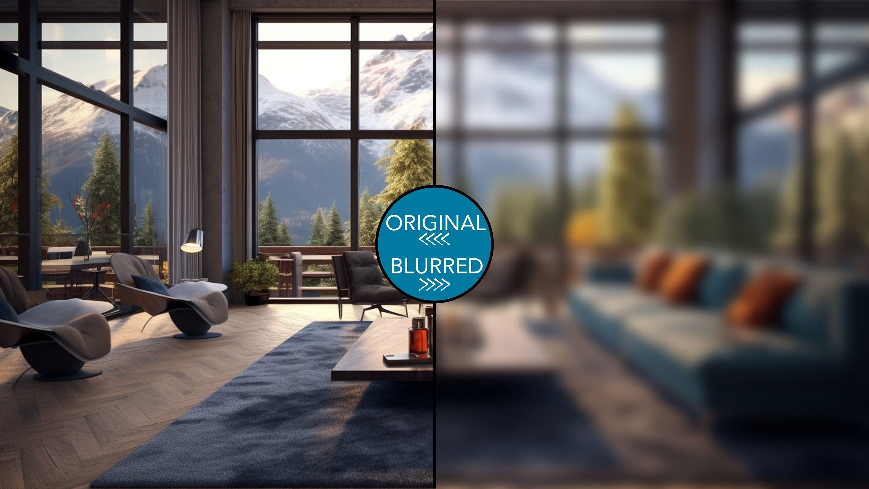 Mountain Home Virtual Meeting Background Backdrop Zoom - Etsy