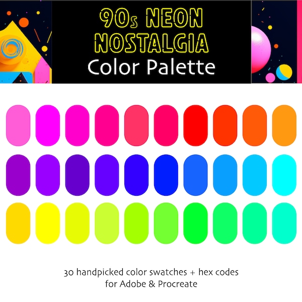 90s Style Neon Signs - Etsy