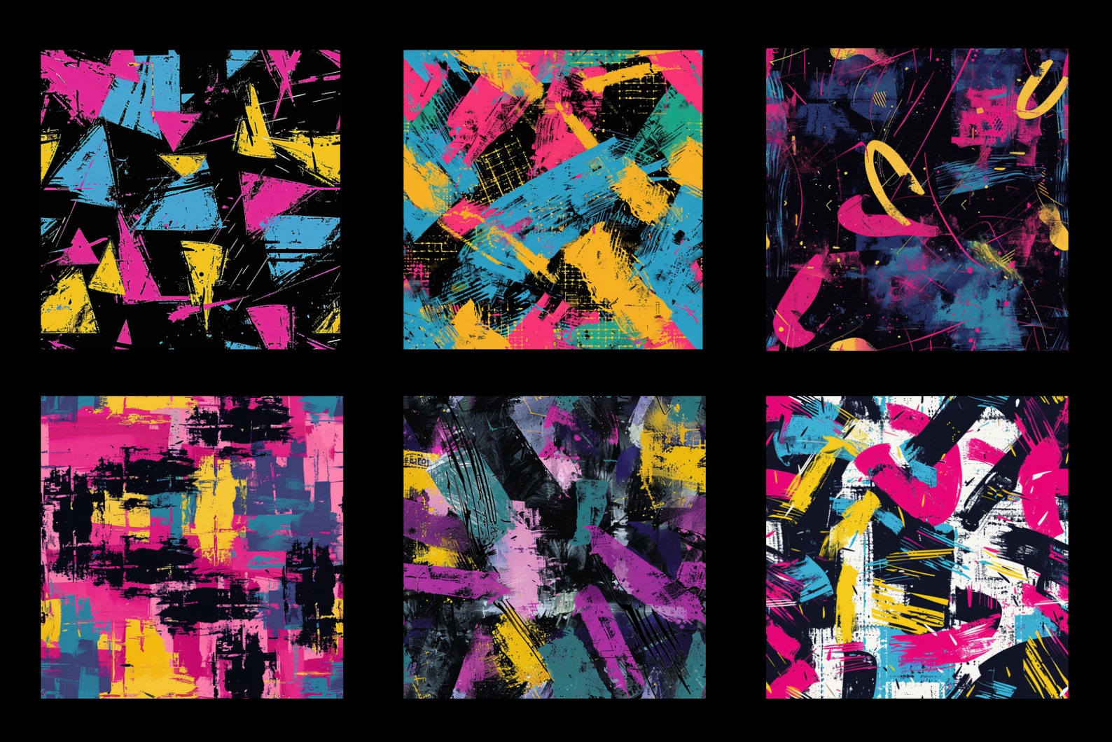 80s Grunge Seamless Digital Paper | Commercial Use | High-resolution ...