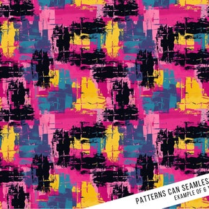 80s Grunge Seamless Digital Paper | Commercial Use | High-resolution ...