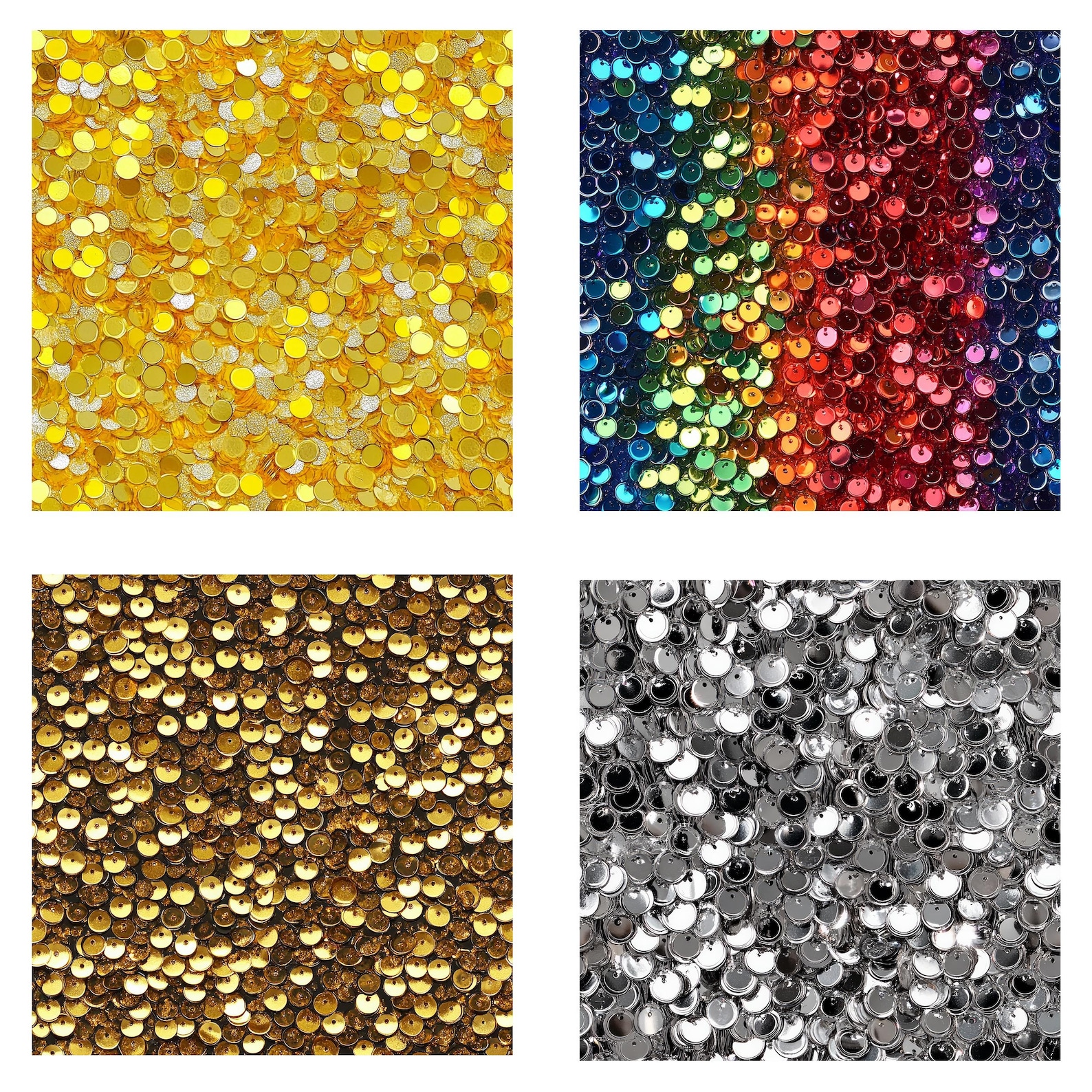 Sequins Digital Paper: Seamless Glitter Patterns (digital Download) - Etsy