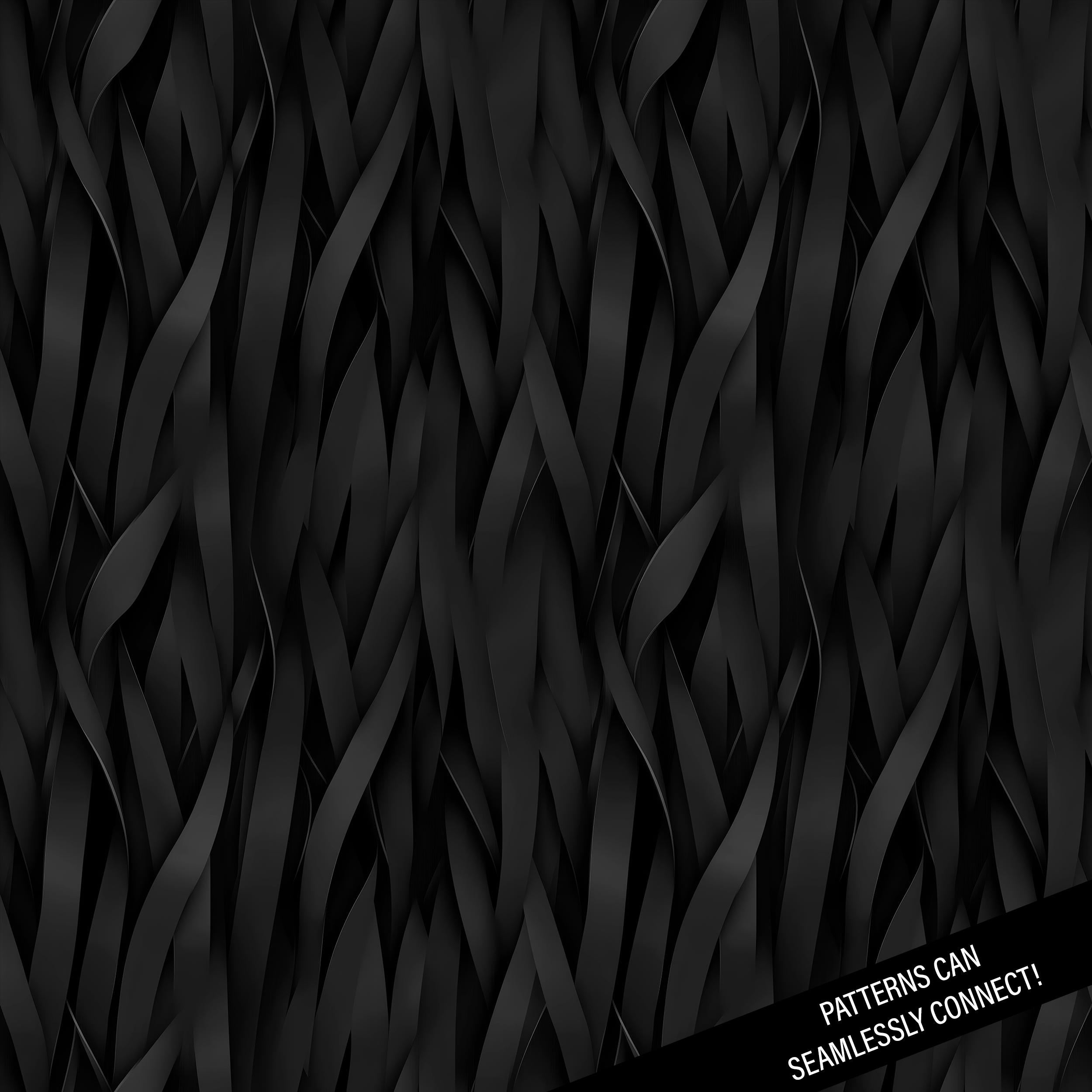 Black Textures Digital Paper: Seamless Patterns (digital Download) - Etsy