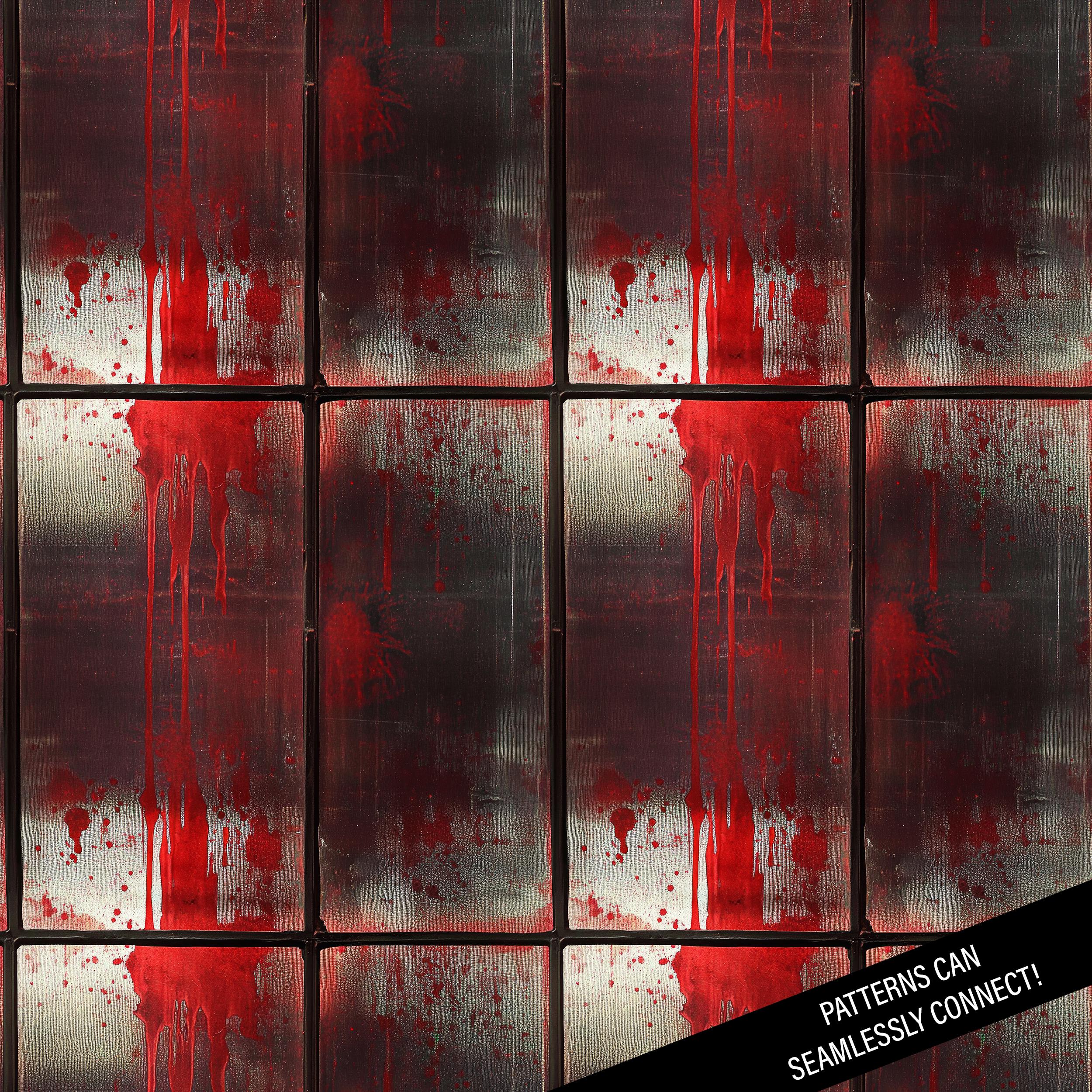Bloody Nightmare Seamless Digital Paper | Horror Halloween | Commercial ...
