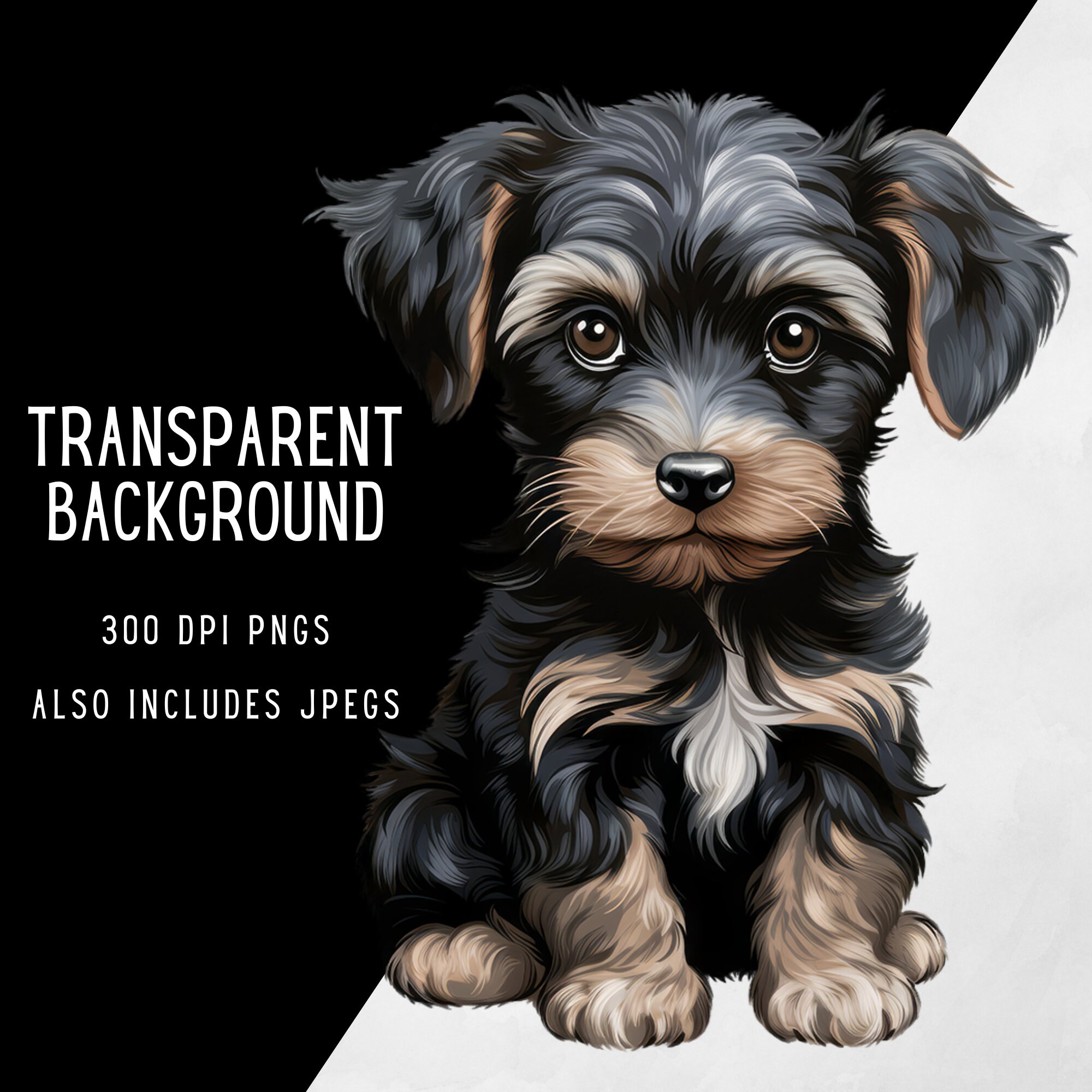 Small Dog Breeds Clip Art: Transparent PNG (digital Download) - Etsy