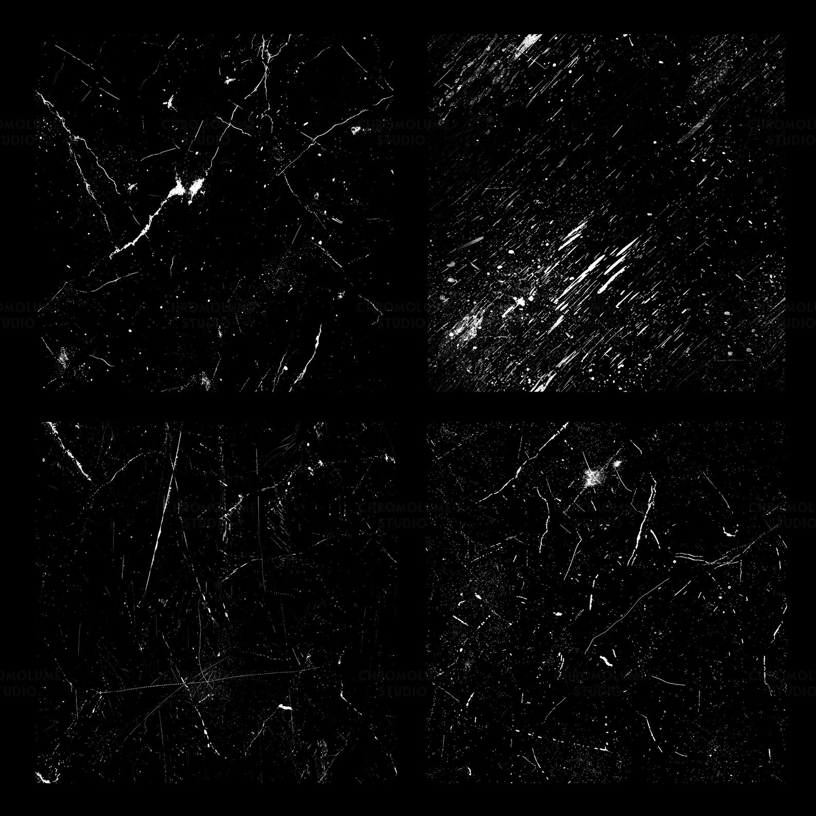 Black AND White Specks & Scratches 40 Seamless Overlays| Commercial Use ...