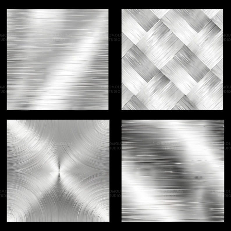 Brushed Metal Seamless Digital Paper | Commercial Use | High-resolution ...