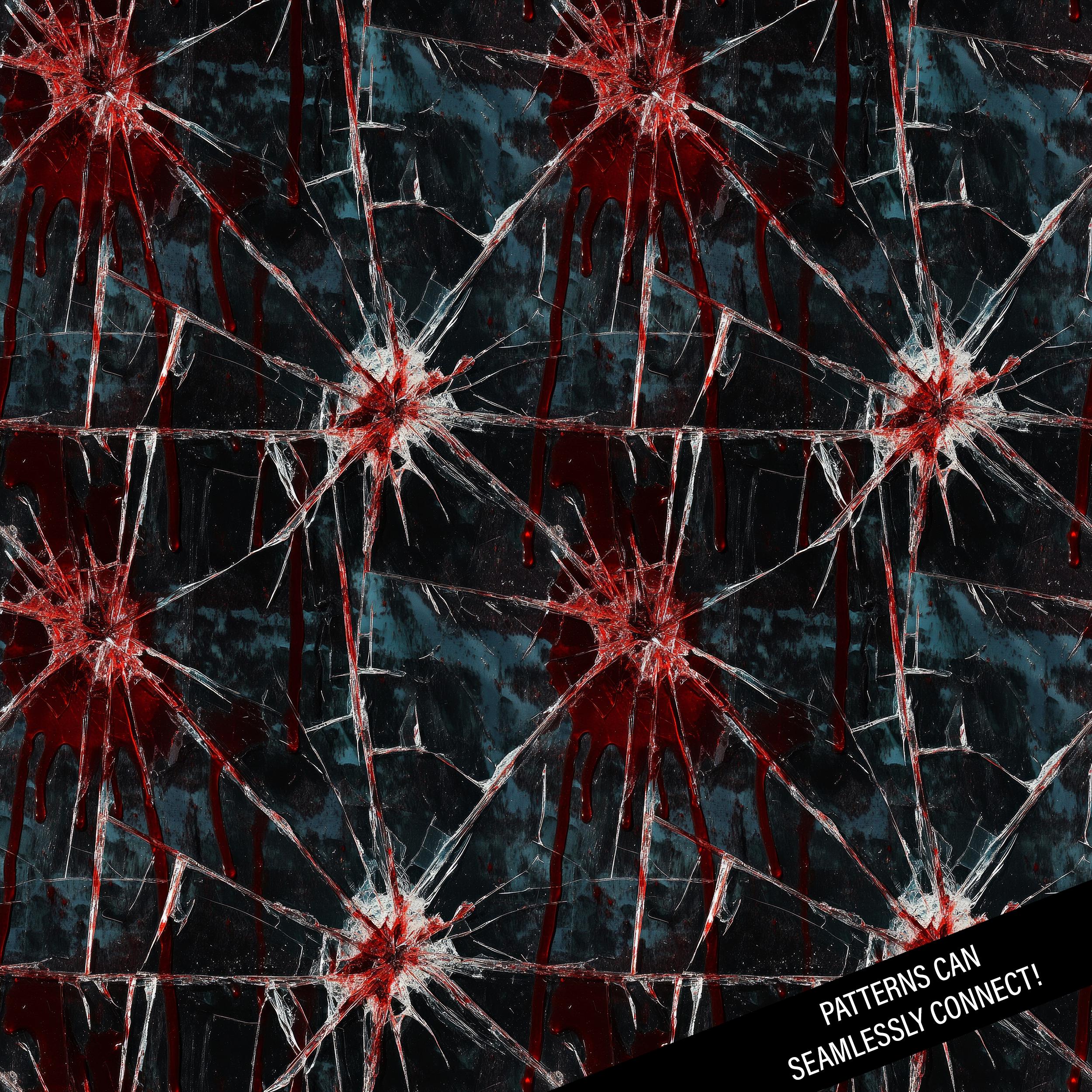 Bloody Nightmare Seamless Digital Paper | Horror Halloween | Commercial ...