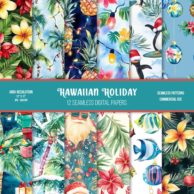 Hawaiian Christmas - Etsy