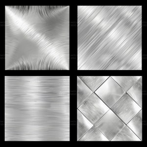 Brushed Metal Seamless Digital Paper | Commercial Use | High-resolution ...