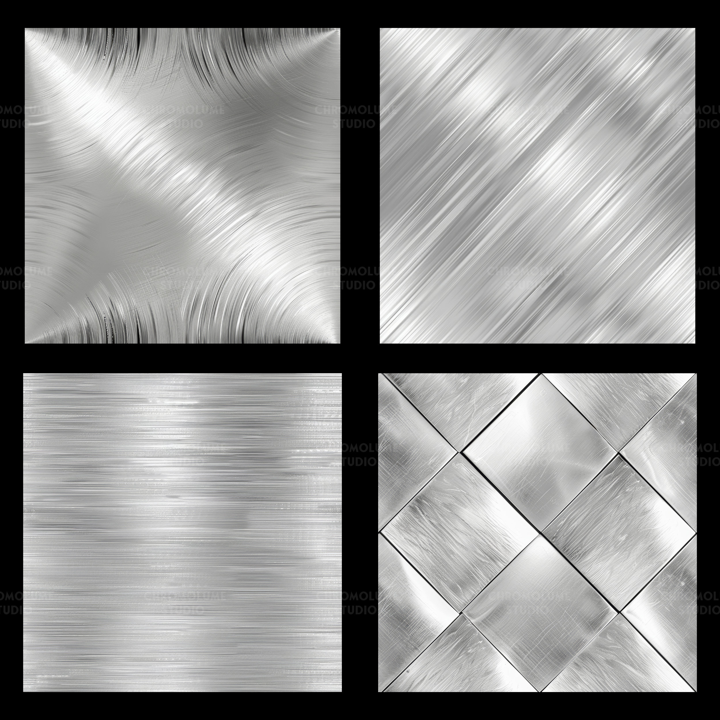 Brushed Metal Seamless Digital Paper | Commercial Use | High-resolution ...