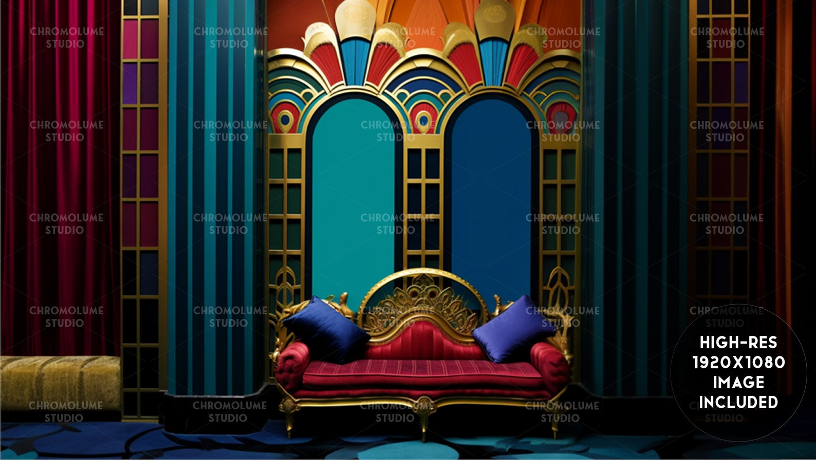 1920s Art Deco Color Palette: 30 Swatches for Procreate & Adobe ...
