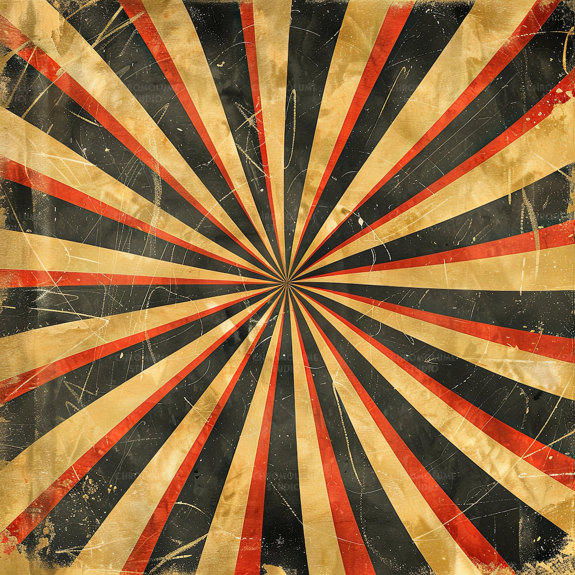 Distressed Vintage Circus Digital Paper Commercial Use High-resolution ...