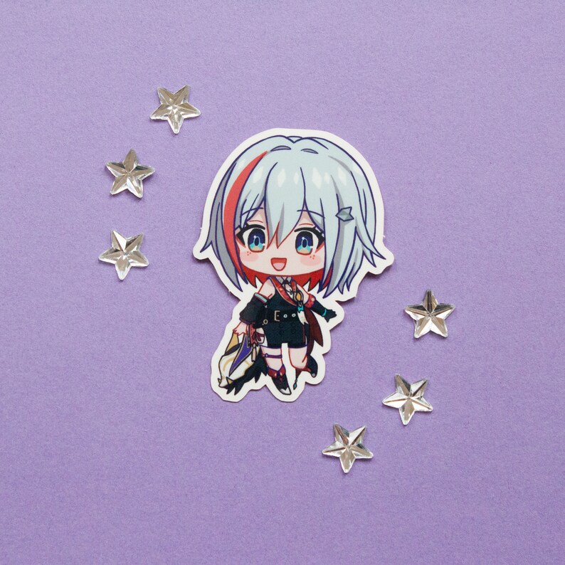 Honkai Star Rail HSR March7 Dan Heng Blade Kafka Topaz Chibi Character ...