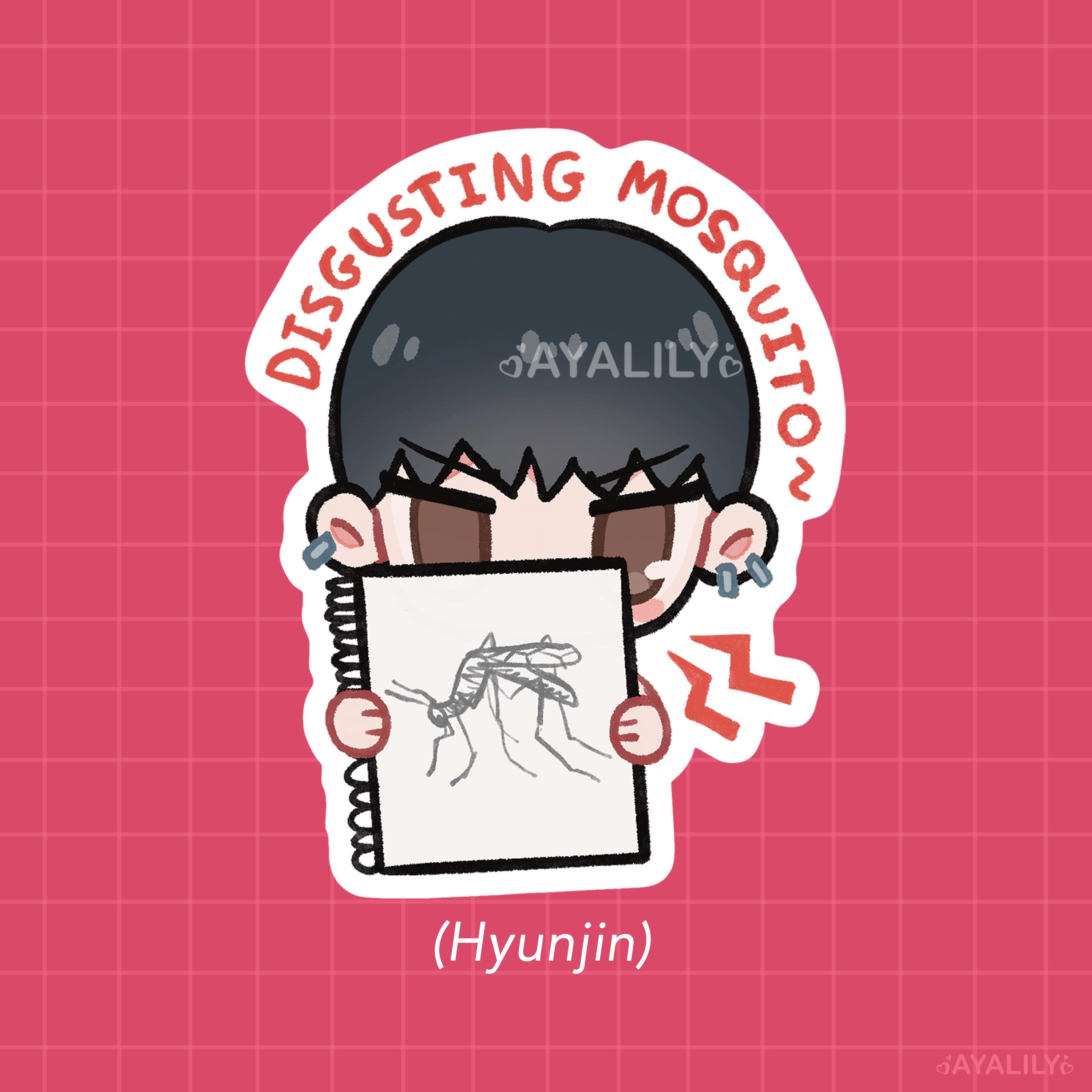 Stray Kids SKZ Vinyl Stickers | Bang Chan, Hyunjin, Han, Felix - Etsy