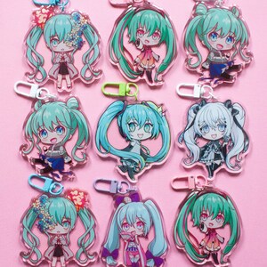 B-GRADE Miku Module Acrylic Charms - Etsy