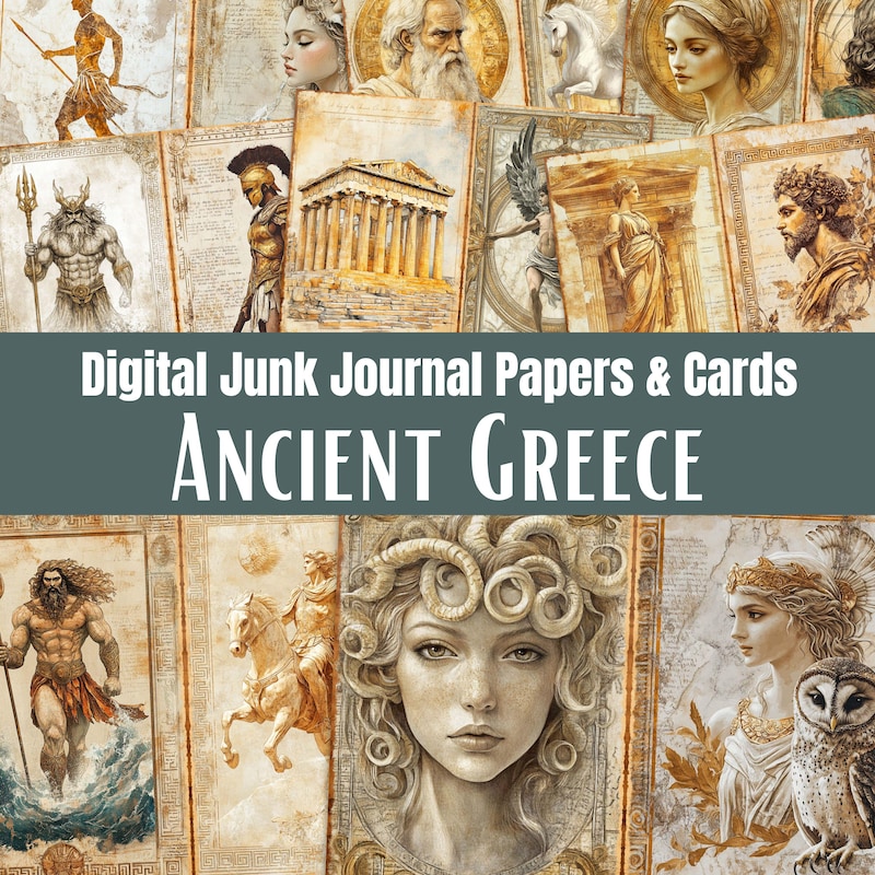 Greek Scrapbook Supplies - Etsy UK