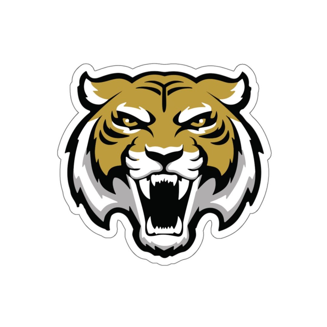 Commerce Tigers 4"x4" Tiger Logo Graphic Window Decal - Etsy