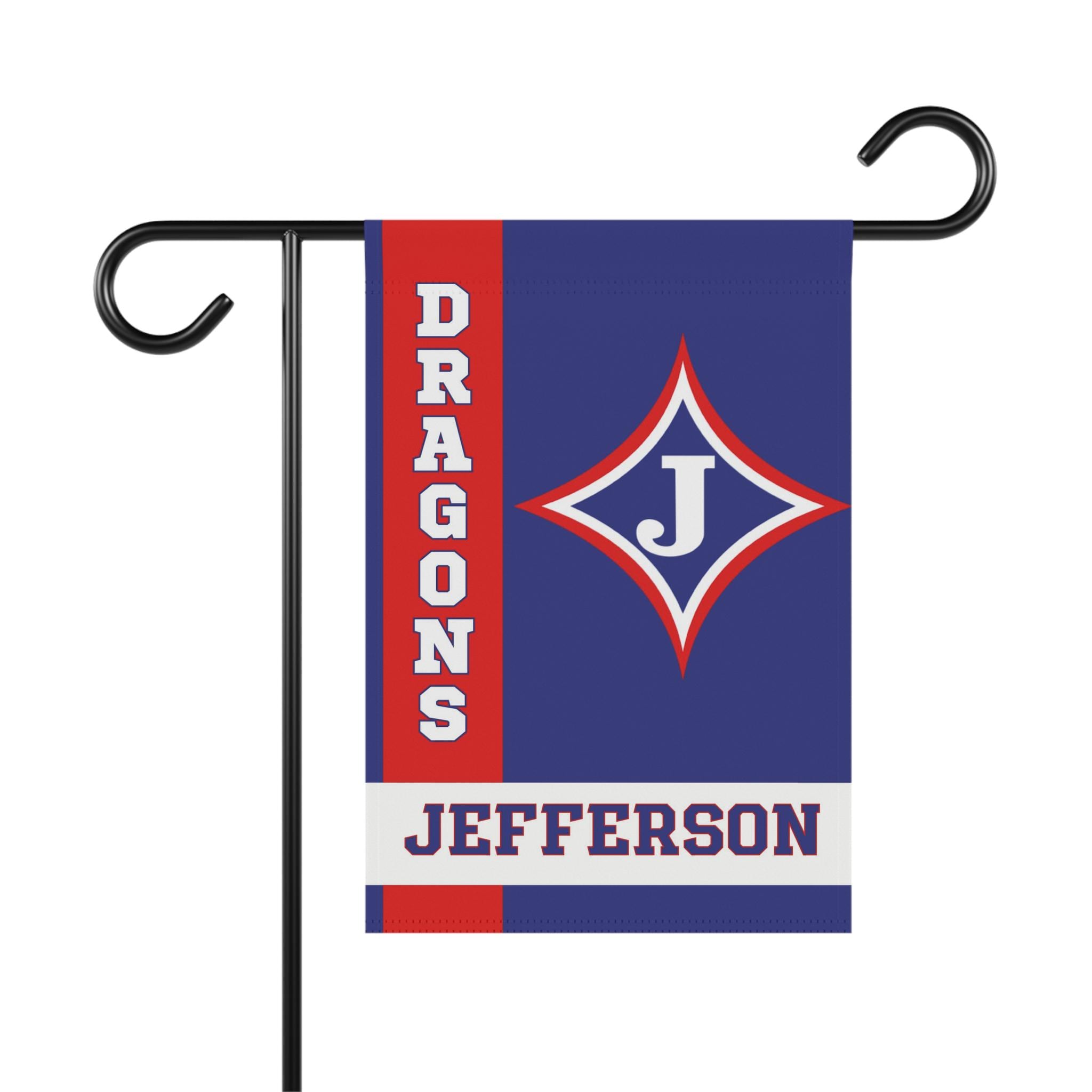 Jefferson Dragons 12" X 18" in Team Profile Garden Flag - Etsy