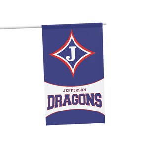 Jefferson Dragons 3' X 5' Team Profile Flag - Etsy