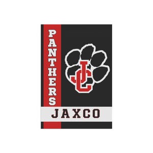 Jackson County Panthers 12"x18" Team Profile Garden Flag - Etsy