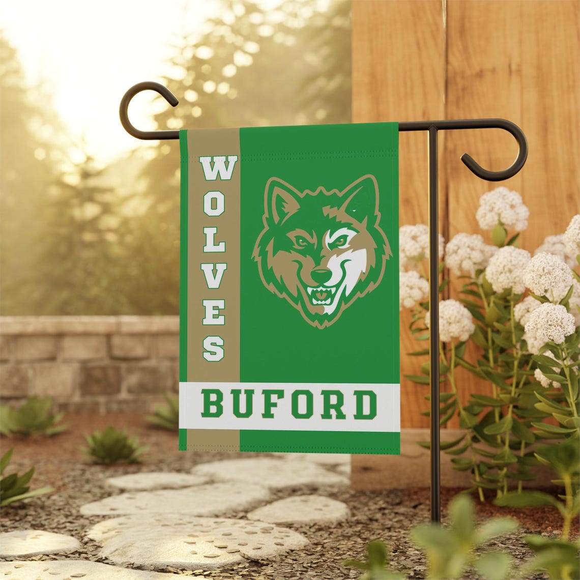 Buford Wolves 12x18 Team Profile Garden Flag - Etsy