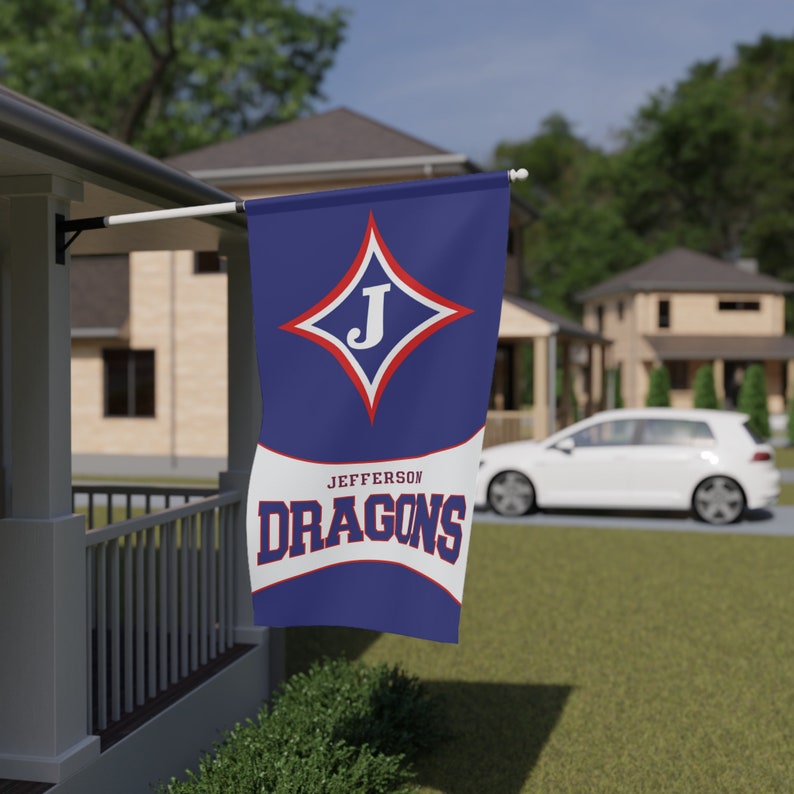 Jefferson Dragons 3' X 5' Team Profile Flag - Etsy