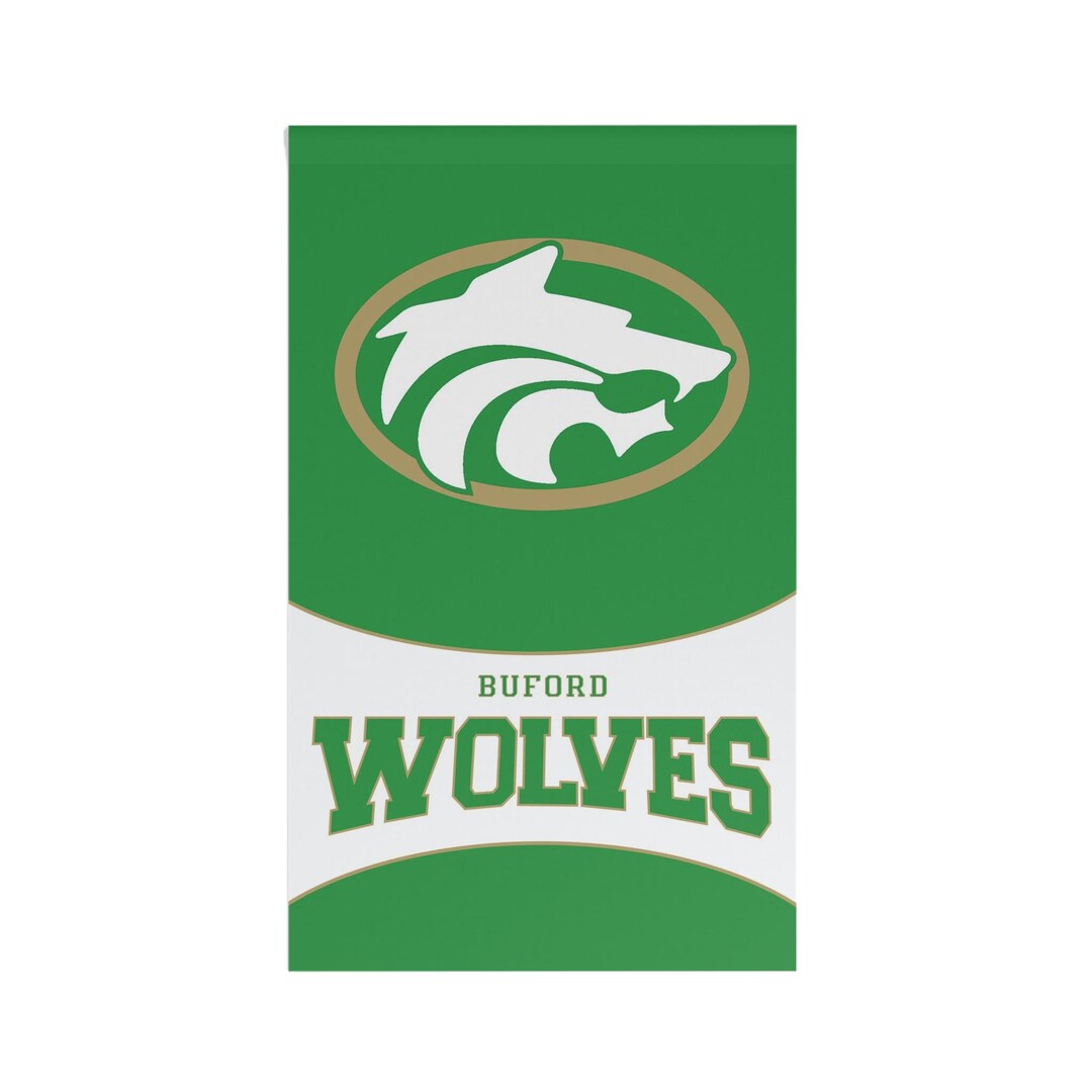 Buford Wolves 3ft. X 5ft. Team Profile House Flag - Etsy