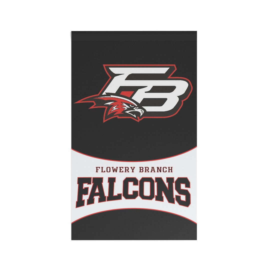 Flowery Branch Falcons 3 Ft X 5 Ft Team Profile House Flag - Etsy