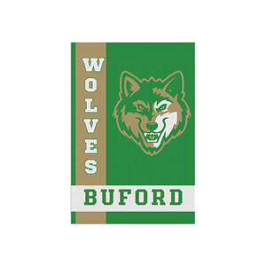 Buford Wolves 12x18 Team Profile Garden Flag - Etsy