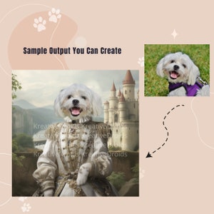 55 Mixed Designs & Themes Trendy Pet Portrait Templates Bundle, Animal ...