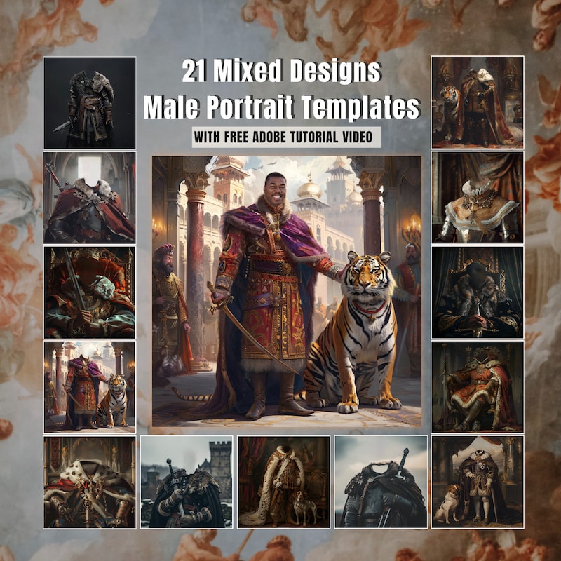 Royal Portrait - Etsy