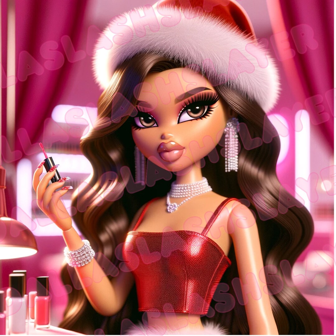 NAIL TECH Doll, Beauty Logo, Doll Avatar, Lash Tech Logo, Doll Portrait ...