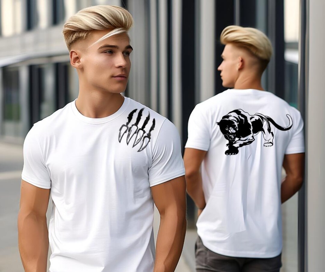 Panther Claw Front & Back Design Shirts Perfect Christmas Gift for the ...