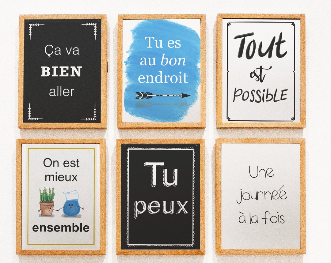 French Posters Classroom - Etsy