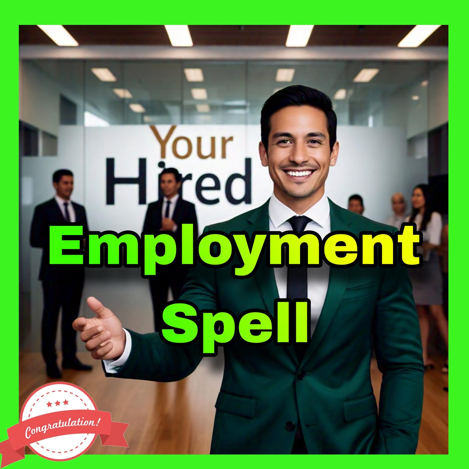 Job Spell / Employment/ Road Opener / Career Spell / Candle Service - Etsy