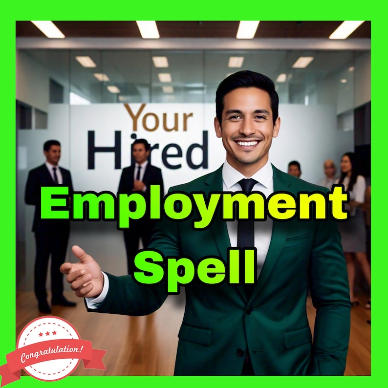 Job Spell / Employment/ Road Opener / Career Spell / Candle Service - Etsy