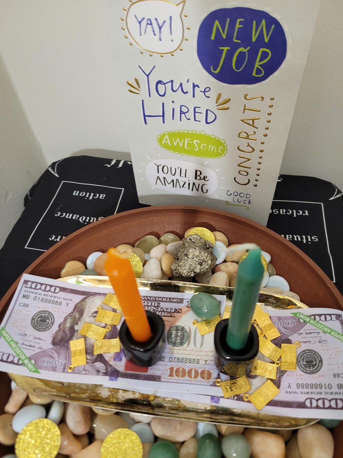 Job Spell / Employment/ Road Opener / Career Spell / Candle Service - Etsy