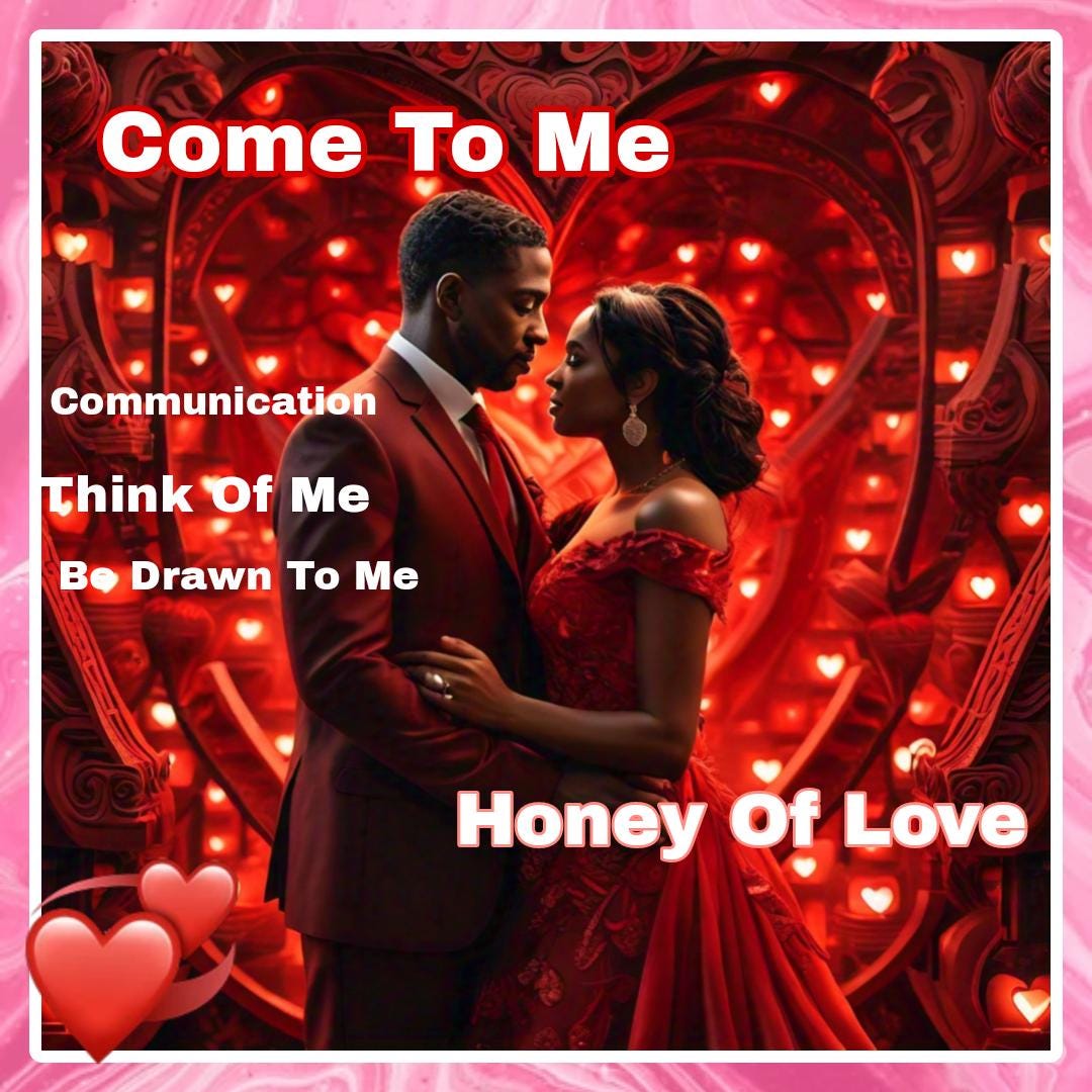 Come to Me / Honey of Love Oil | Make Them Think of You Draw Them ...