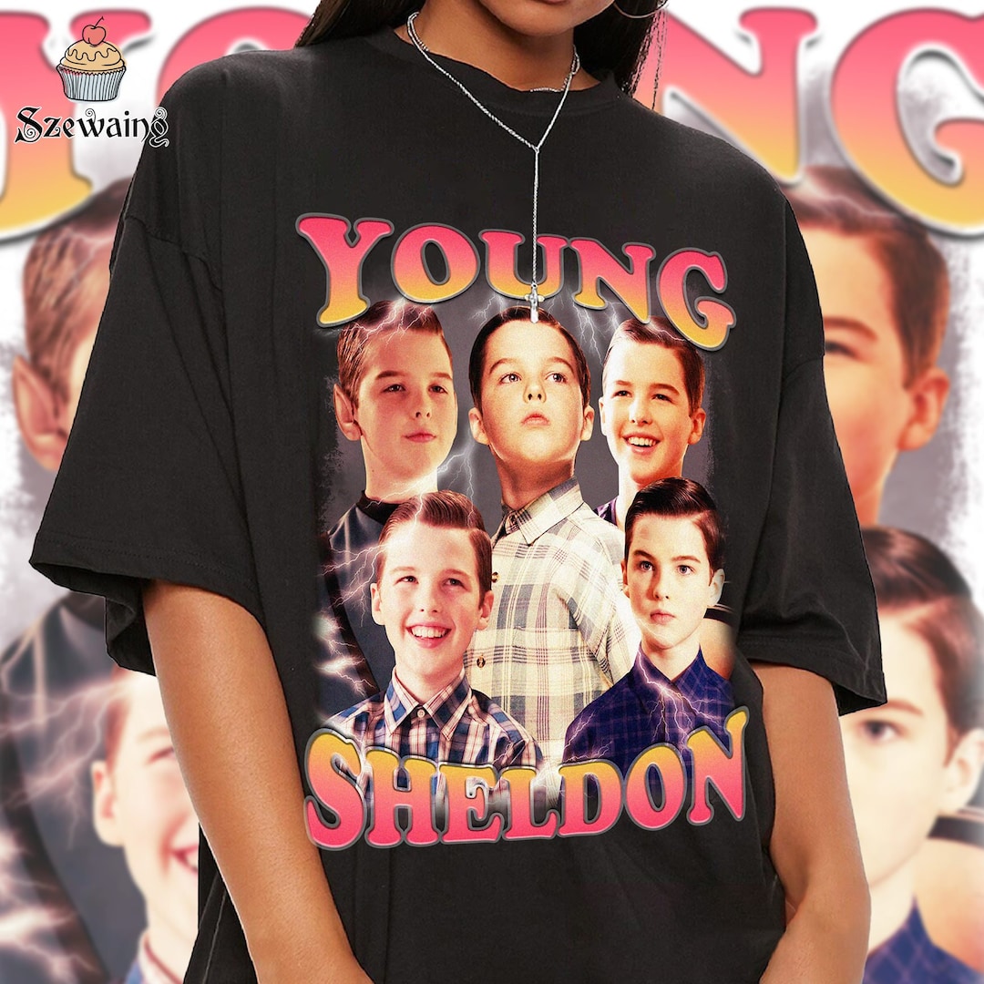 Young Sheldon Vintage T-shirt, Gift for Women and Man Unisex T-shirt - Etsy