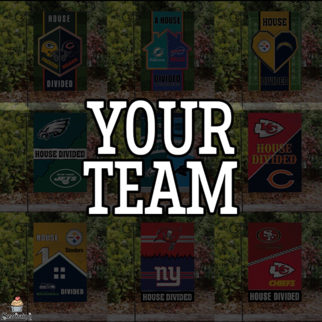 Personalize House Divided Flag Custom House Divided Any - Etsy