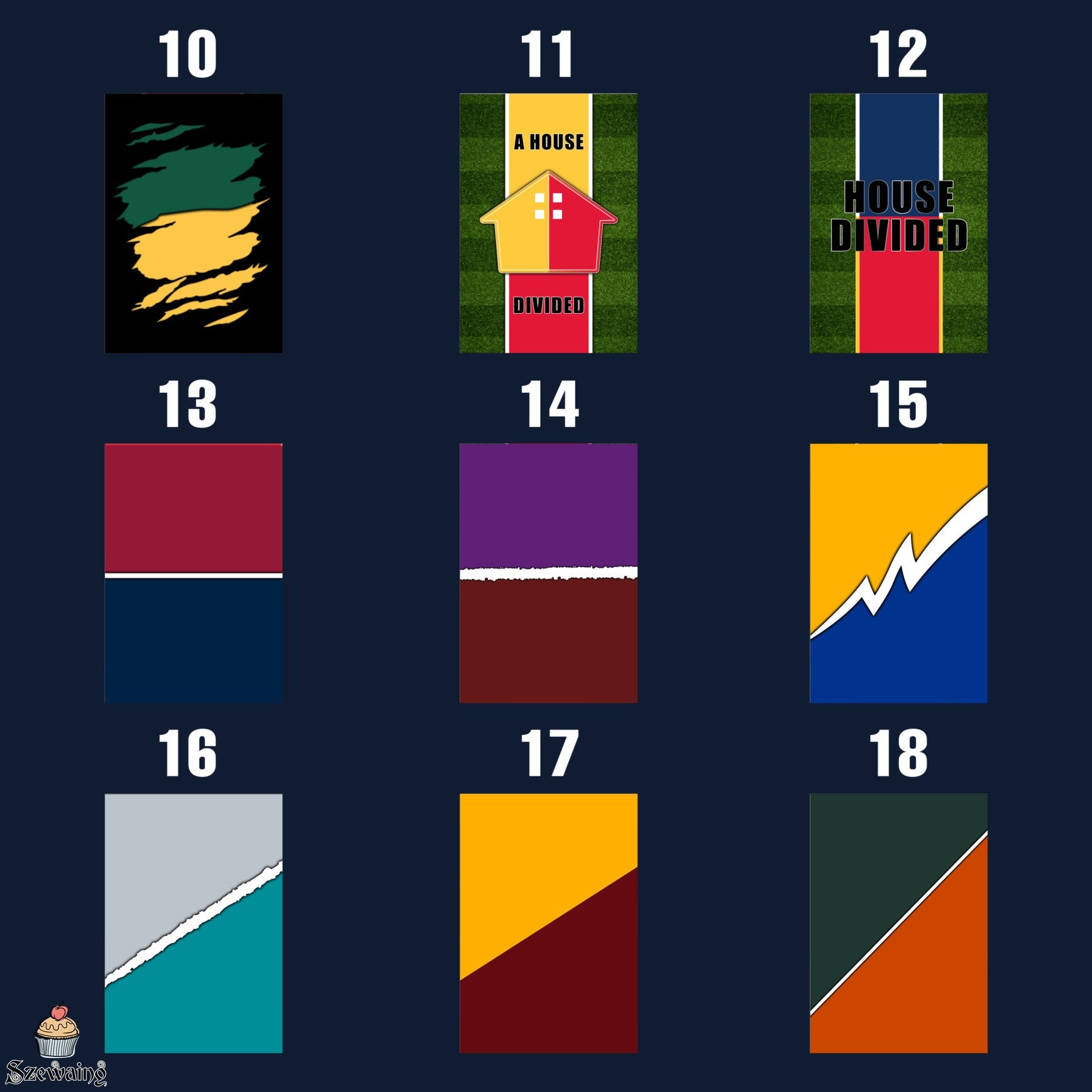 Personalize House Divided Flag Custom House Divided Any - Etsy