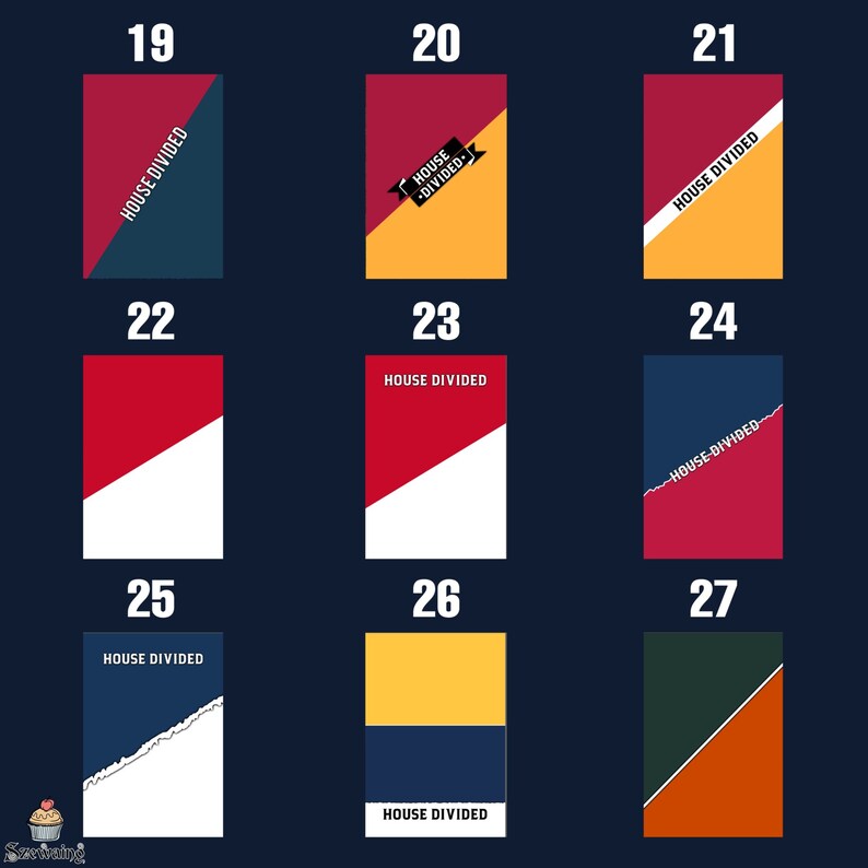 Personalize House Divided Flag Custom House Divided Any - Etsy