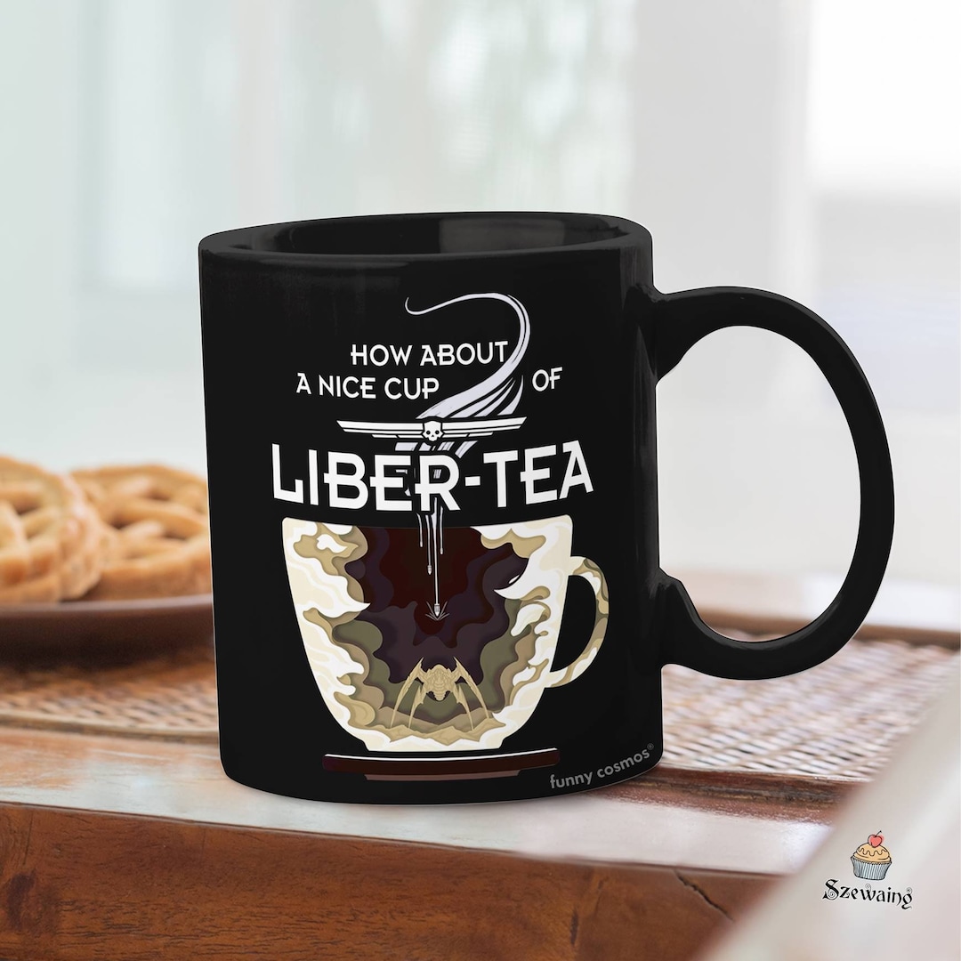 Liber Tea Helldivers 2 Mug, Helldivers Mug, Hell Divers Mug, Helldivers ...