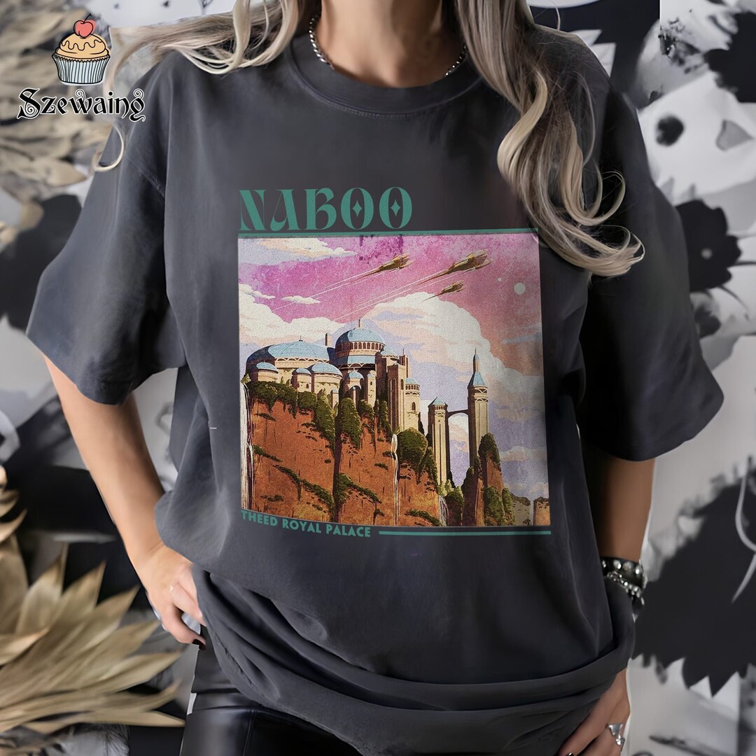 Star Wars Naboo Shirt, Star Wars A New Hope, Galaxy's Edge Tee, Star ...