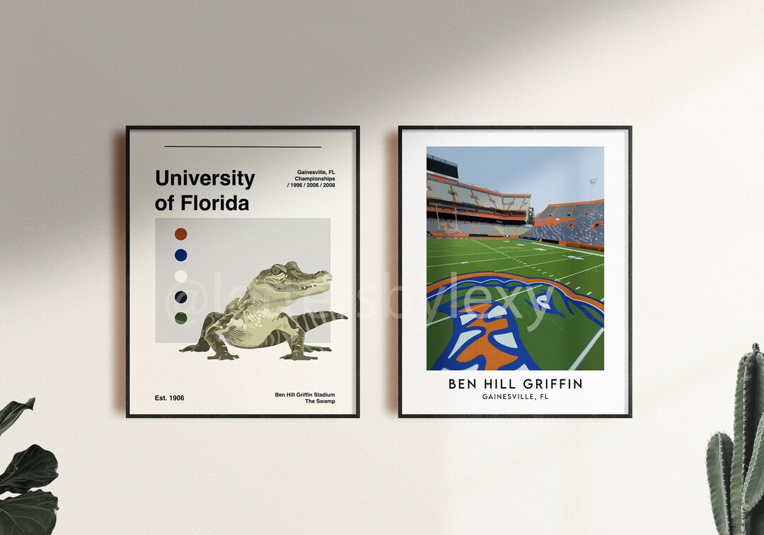 UF Spirit/gainesville Posters - Etsy